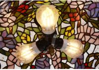 China style stained glass pendant light chandelier (WH-TF-01) for sale