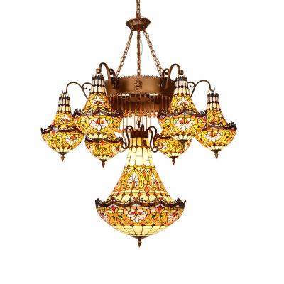 China Dale tiffany pendant lights Chandelier Lighting Fixtures For Home (WH-TF-04) for sale