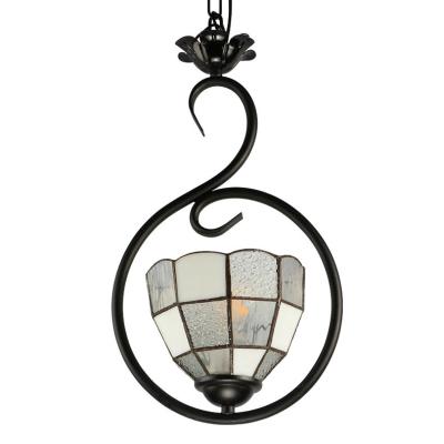 China Tiffany bankers pendant lamp for indoor home Lighting Fixtures (WH-TF-17) for sale