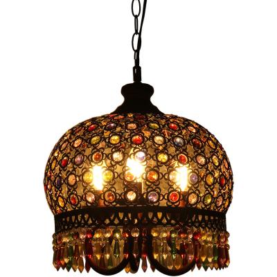 China Tiffany 3 light pendant Lamp Chandelier ceiling for home decor (WH-TF-20) for sale