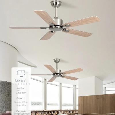 China Dimming Energy-Saving And Silent Dining Room Fan Light Stainless Steel High Wind Ceiling Fan Light  (WH-VLL-32) for sale