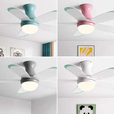 China Control Low Floor Household Fan lamp colorful Children Room Ceiling Fan Light(WH-VLL-33) for sale