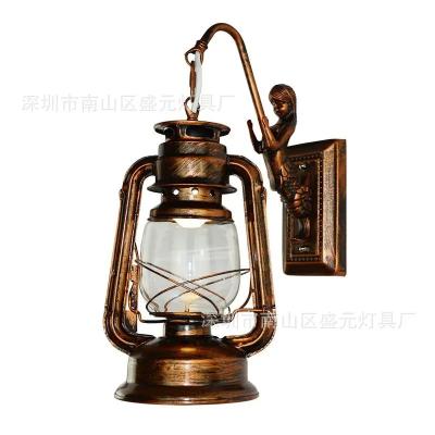 China Vintage LED Wall Lamp Barn Lantern Retro Kerosene Wall Light (WH-VR-120) for sale