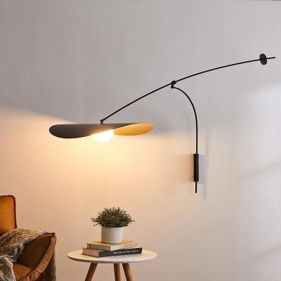 China Designer Adjustable leaf Wall Lamp Long Arm Sconces Light  (WH-VR-135) for sale