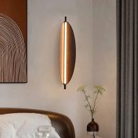 China Bedside Stairway Corridor LED Light Long Strip Japanese Wood Grain wall lamp (WH-VR-137) for sale