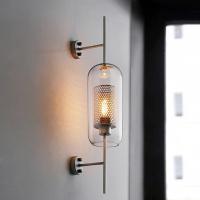 China Aisel Horridor Golden Ball Light Modern Glass Wall Lamps (WH-VR-143) for sale