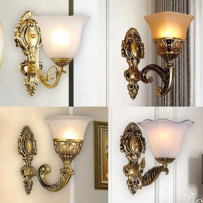 China Metal Bar Corridor Lighting Led  Retro European glass Wall Lamp(WH-VR-146) for sale