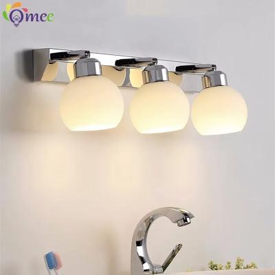 China Crystal Bathroom Black Chrome Vanity wall Light Stainless Steel  Over Mirror Lights(WH-MR-90) for sale