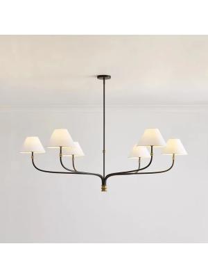 China Country Villa Living Room Elegant and Warm Branch Shaped Minimalist Hall Bedroom Study Vintage Pendant Light (WH-VP-312) for sale
