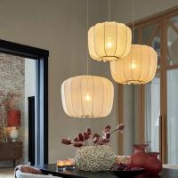 China Nordic Designer Fabric Art Chandeliers Home Decor Retro Pendant Lamp (WH-VP-321) for sale
