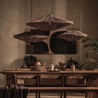 China Restaurant Lighting Fixtures Living Room Art Japanese Wabi Sabi Style Retro Pendant Light(WH-WP-104) for sale