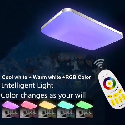 China Minimalist RGB Colorful ceiling light with remote controller for sitting room Bedroom (WH-MA-31) for sale