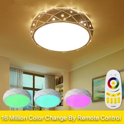 China Multi light Colorful RGB ceiling fixtures with remote controller for home lighting (WH-MA-32) for sale