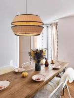China Dining room Hanging Lights Lustre Fixtures Bedroom Home Japanese Wabi Sabi Pendant Lamp(WH-WP-133) for sale