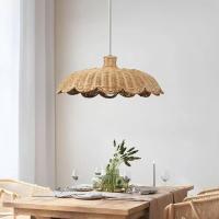 China Restaurant Light Coffee Shop Home Decoration Natural Rattan Handmade Weave Pendant Lamps(WH-WP-137) for sale
