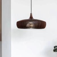 China Dining Table Lighting Fixtures Bedroom Home Retro Art Designer Led Wooden Pendant Light(WH-WP-140) for sale