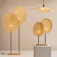 China Restaurant Lighting Living Room Parlor Bar Decor Japanese Wicker Art Petal Pendant Light(WH-WP-141) for sale