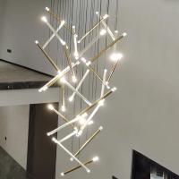 China Modern LED Creative Black Round Tube Design Chandelier  Chute Multi Light Chandelier（WH-AP-606） for sale