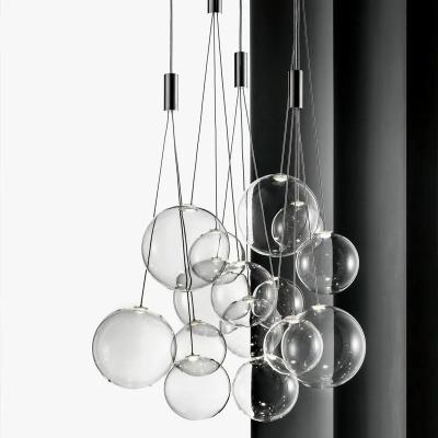 China Royal Glass Ball Pendant Lamp Burst Multi-Light Pendant（WH-AP-608） for sale