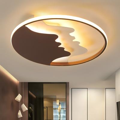 China Trendy Acrylic ceiling lights Round Shape Ceiling lamp For Indoor home decoration (WH-MA-85) for sale