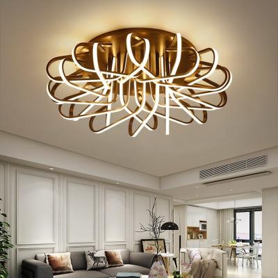 China Black Acrylic ceiling light fixtures for Indoor home Lighting Fitting (WH-MA-87) for sale