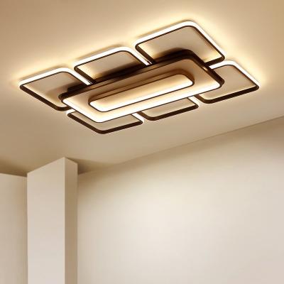 China Dangling ceiling lights Square Shape ceiling lamp for indoor home Lighting (WH-MA-94) for sale