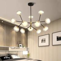 China Nabila Linear Chandelier Rectangular Round sputnik lamp Nabila Chandelier（WH-AP-617） for sale