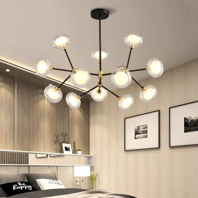 China Nabila Linear Chandelier Rectangular Round sputnik lamp Nabila Chandelier（WH-AP-617） for sale