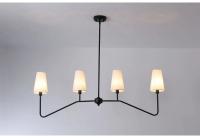 China Vintage Rustic Industrial Style Chandeliers  Linear Chandelier（WH-AP-622） for sale