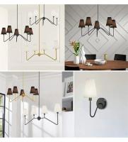 China Vintage Rustic Industrial Style Chandeliers  Linear Chandelier（WH-AP-622） for sale