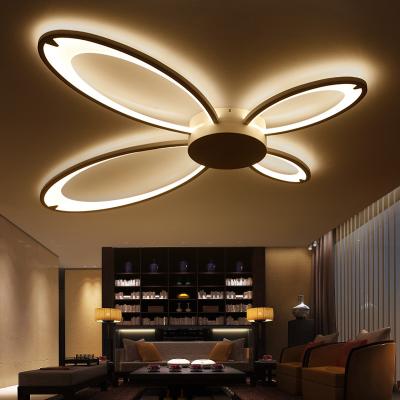 China Butterfly Lampshade Ceiling Lights For Living room Bedroom Kitchen (WH-MA-124) for sale