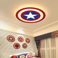 China Kids LED Ceiling Lights Captain America with remote control ceiling lamp (WH-MI-131) for sale