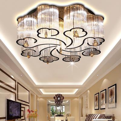 China Low hanging crystal ceiling lights for indoor home Lighting Fixtures (WH-CA-20) for sale