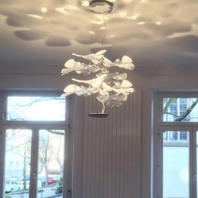 China Petal-shaped White Shadow Chandelier Chlorophilia 2 Suspension（WH-AP-636） for sale
