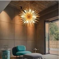 China Hedgehog Ball Chandelier American Living Room Dining Room Sunburst Starburst Chandelier （WH-AP-656） for sale