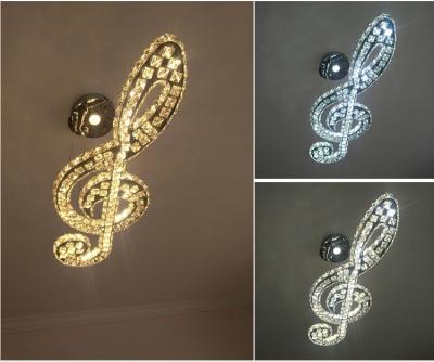 China Crystal glass ceiling lights Music Lampshade For Indoor Home Lighting Fixturs (WH-CA-50) for sale