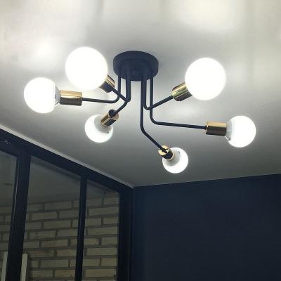 China Industrial flush mount ceiling lights Fixtures For Home Lighting (WH-LA-16) for sale