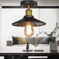 China Retro semi flush ceiling lights For Living room Bedroom Home Light Fixtures (WH-LA-23) for sale