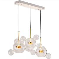 China Modern Clear Glass Pendant Light Living Room Bubble Glass Hanging Lamp （WH-AP-670） for sale