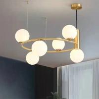 China Nordic Magic Bean Galss Chandelier Restaurant Light Glass Ball Pendant Light（WH-AP-673） for sale