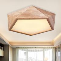 China Natural wood ceiling Lights For Bedroom Living room Kitchen Lighting Fixtures (WH-WA-06) for sale