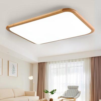 China Simple Bent wood ceiling light fixtures for Indoor home Lighting Lamp (WH-WA-08) for sale