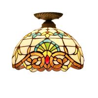 China Small Tiffany Style Surface Mounted Kitchen Dining room Ceiling Lamp (WH-TA-06） for sale
