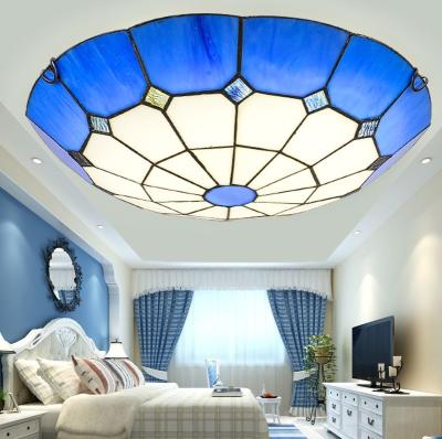 China Peacock tiffany ceiling lamp Fixtures For Indoor house Lighting (WH-TA-12) for sale