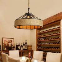 China Vintage Industrial  Rope Ceiling Lamp Hanging Light Chandeliers （WH-AP-683） for sale