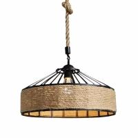 China Vintage Industrial  Rope Ceiling Lamp Hanging Light Chandeliers （WH-AP-683） for sale