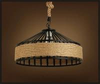 China Vintage Industrial  Rope Ceiling Lamp Hanging Light Chandeliers （WH-AP-683） for sale