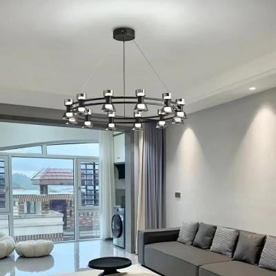 China Nordic Led Chandelier Glass Luxury Ceiling Hanging Lights Home Room Decortion Living Room Bedroom Light （WH-AP-687） for sale