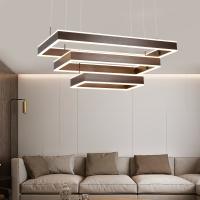 China Square hanging light fixture Led Pendant lamp For Indoor home Lighting (WH-AP-12) for sale