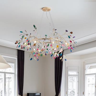 China Modern Natural Agate Pendant Lamp For Indoor Kitchen Dining room Restaurant Decoration(WH-AP-58) for sale